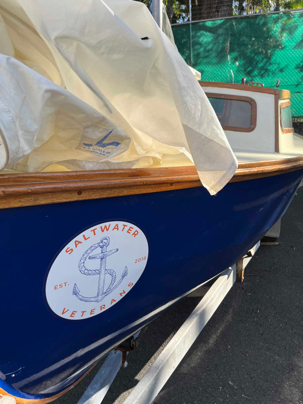 The Kellick Sticker - Mega / Boat Sticker – Saltwater Veterans